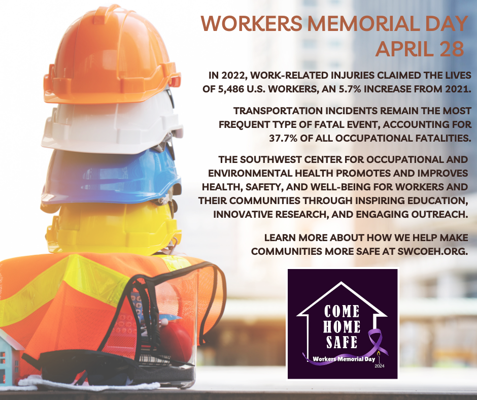 SWCOEH commemorates Workers Memorial Day, aiming to improve workplace ...
